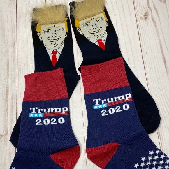 Underwear & Socks | Donald Trump 220 Hair Socks Blue Black Osfm | Poshmark